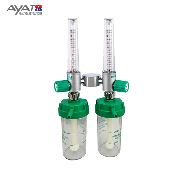 Double Flow Oxygen Flow-Meter: Benefits - Ayatht